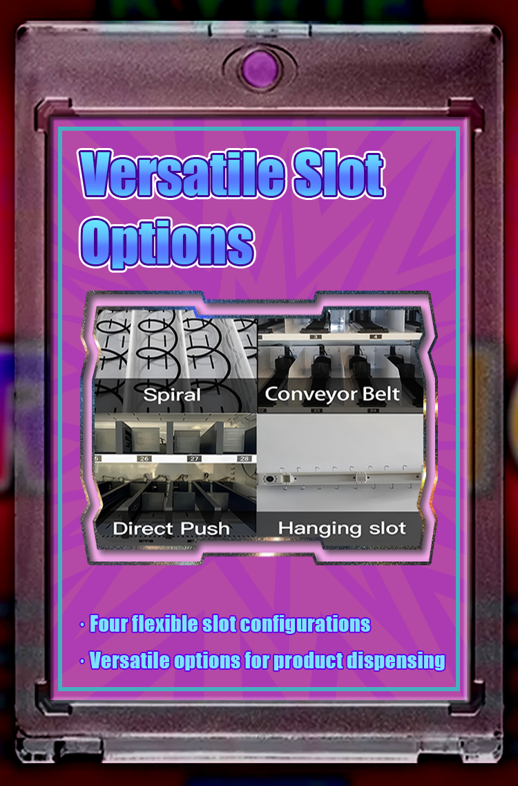 Sports Cards Vending Machine with display cabinet and elevator