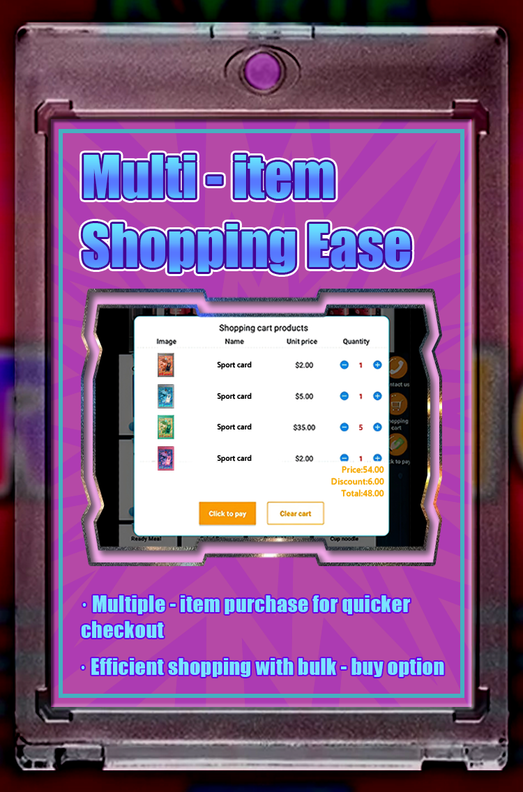 Sports Cards Vending Machine with display cabinet and elevator