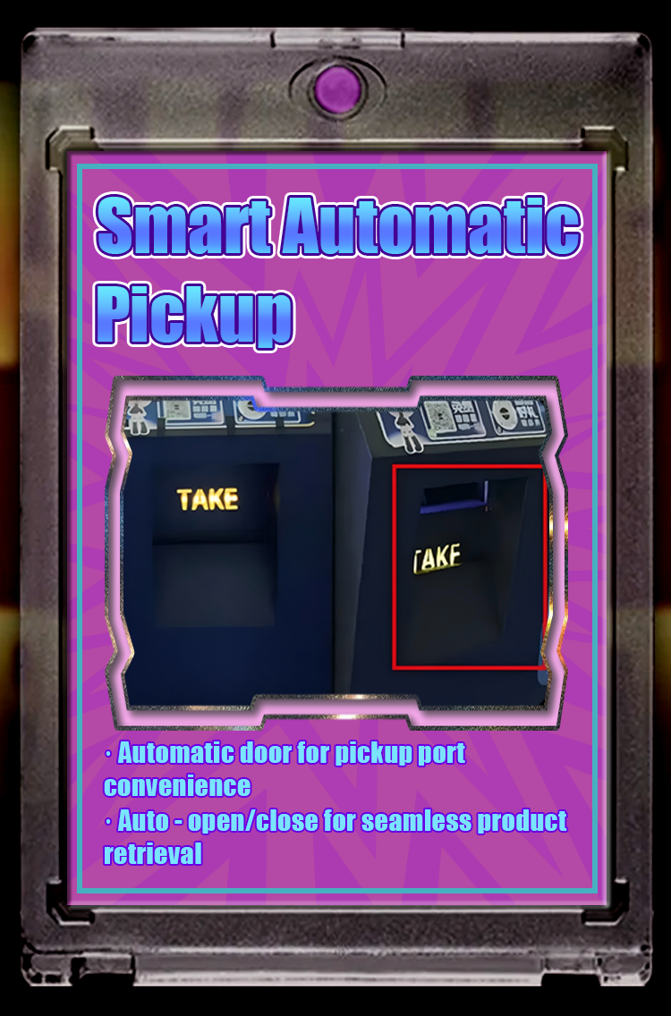 Sports Cards Vending Machine with display cabinet and elevator
