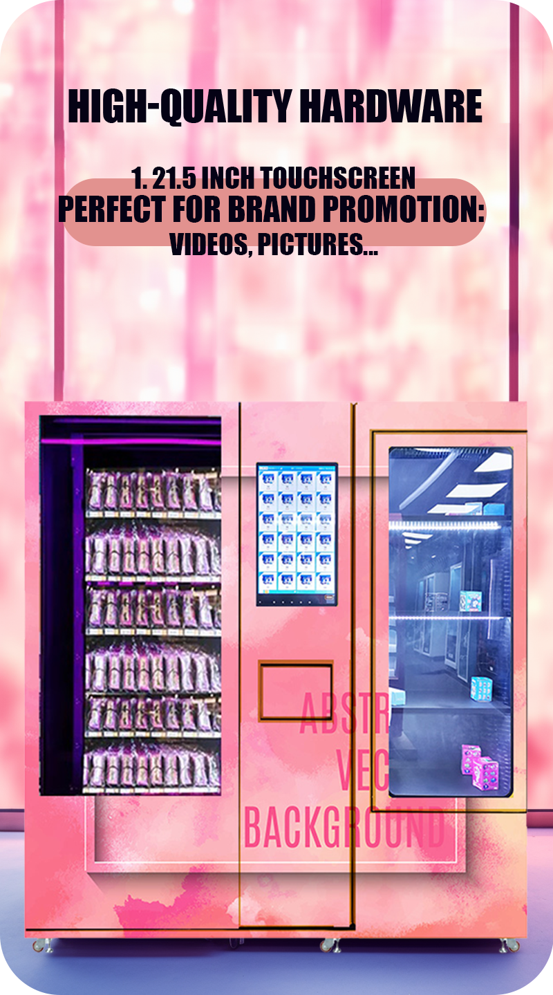 Smart Touchscreen Blind Box Vending Machine with Multi-Payment Support ...