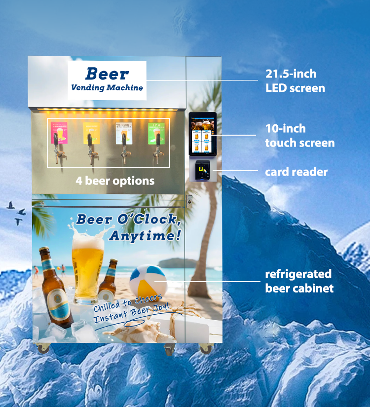 Self-Service Draft Beer Vending Machine for Bars & Restaurants