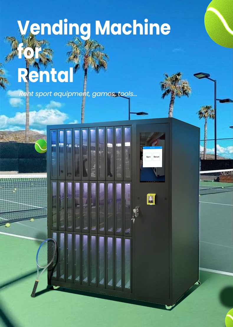 Vending Machine with Rental System for Rent