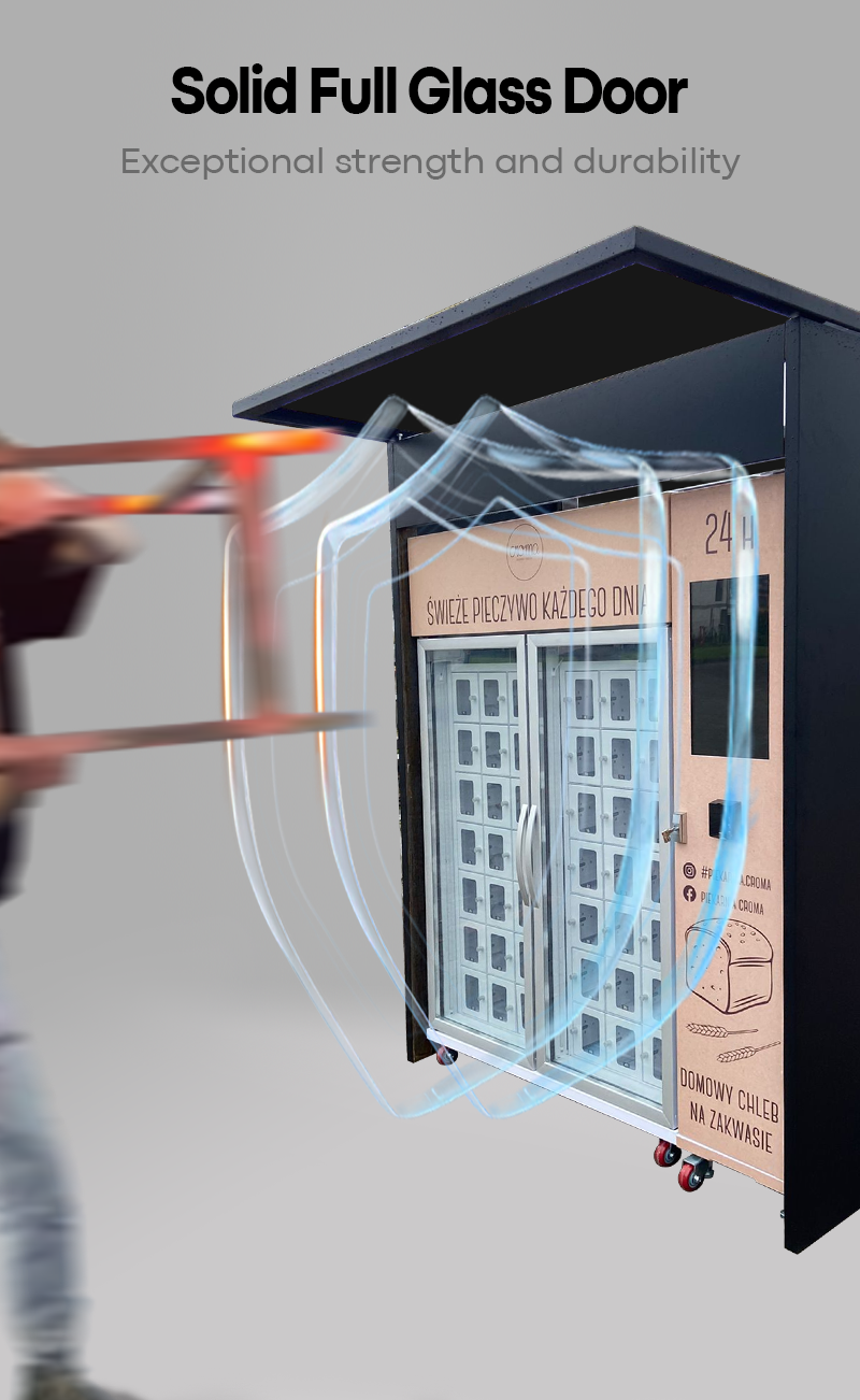 24/7 Bakery Pastry Meat Pie Crust Vending Machine