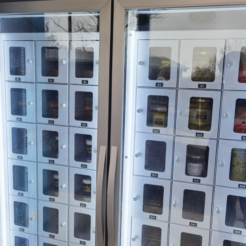 UK: Locker Vending Machine for Farm Produce