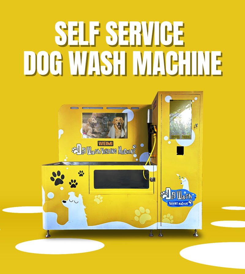 Hygienic & Convenient Self-Service Dog Wash Machine