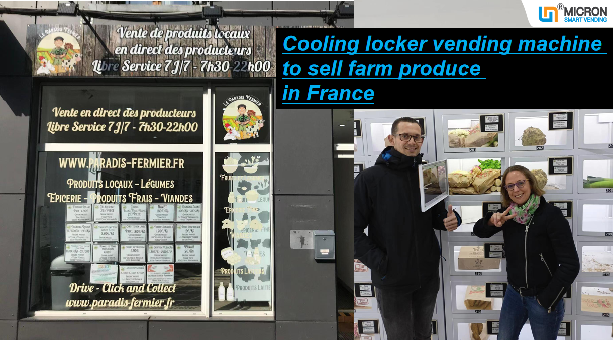 Smart Egg Cooling Locker Vending Machine Accept OEM Service
