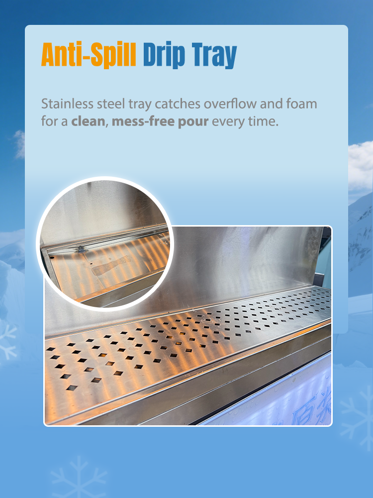 Fresh Draft Beer Dispenser Cold Beer Vending Machine