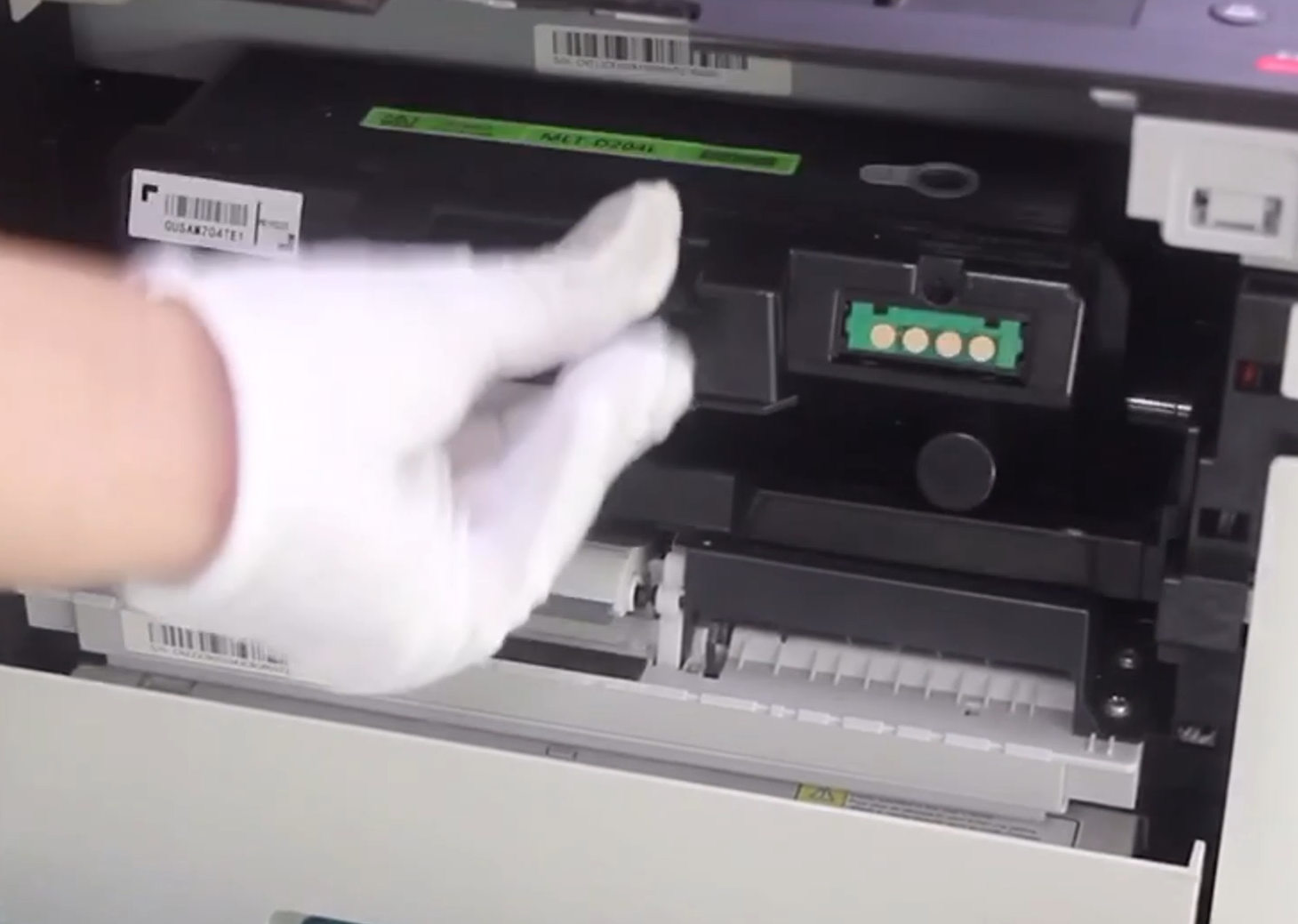 How to test and verify the printer toner cartridge chip?