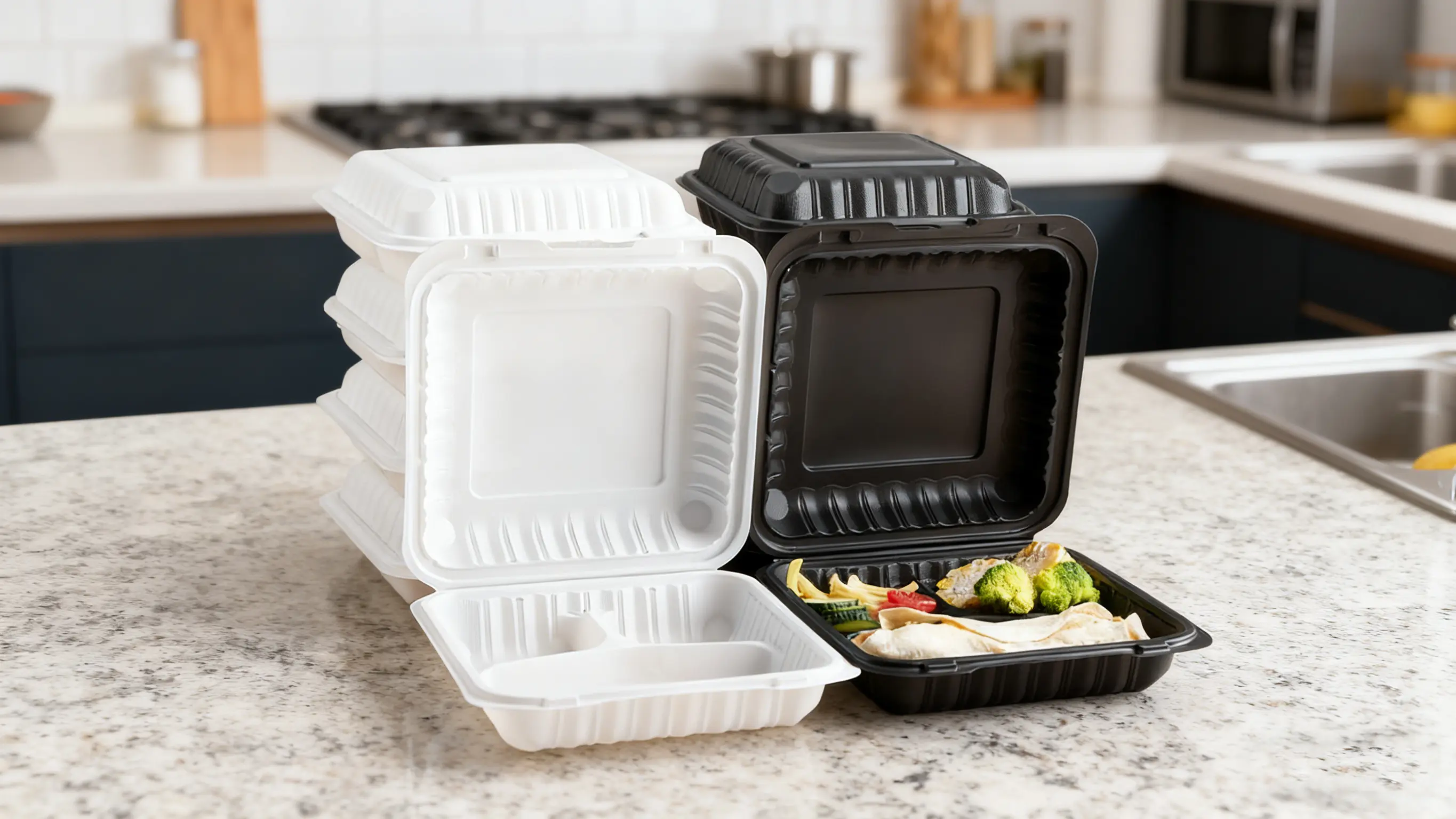 PP Plastic Compostable Take-Out Containers: One-Piece Molding vs ...