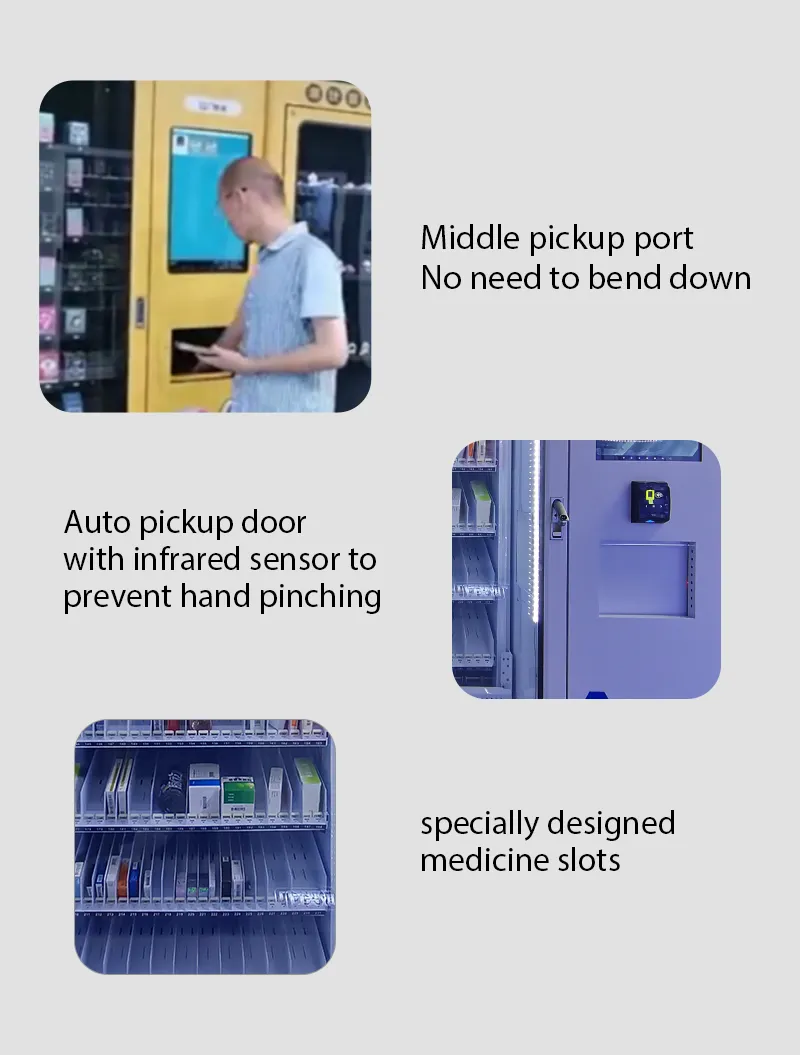 24 hour pharmacy otc medicine vending machine with elevator