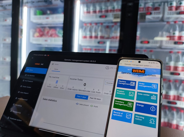 Pet care Micron Weimi Smart pet food vending machines in Israel