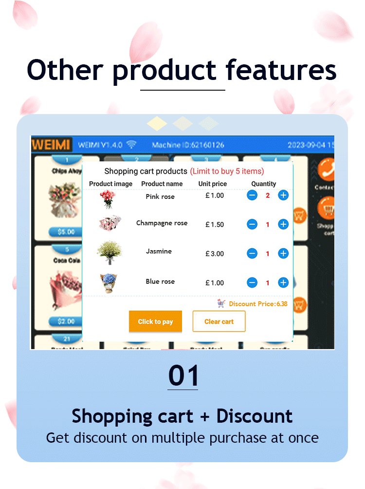 flower and gift vending machine with cooling system