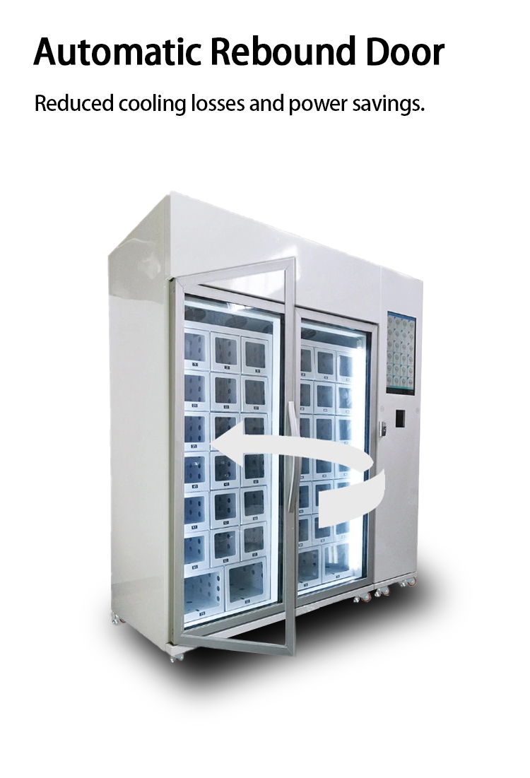 cake bread vending machine with cooling system