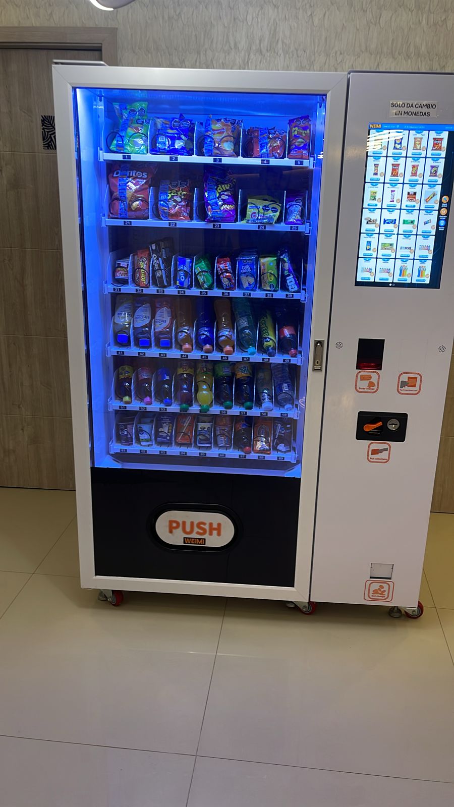 smart baby vending machine for parents on-the-go