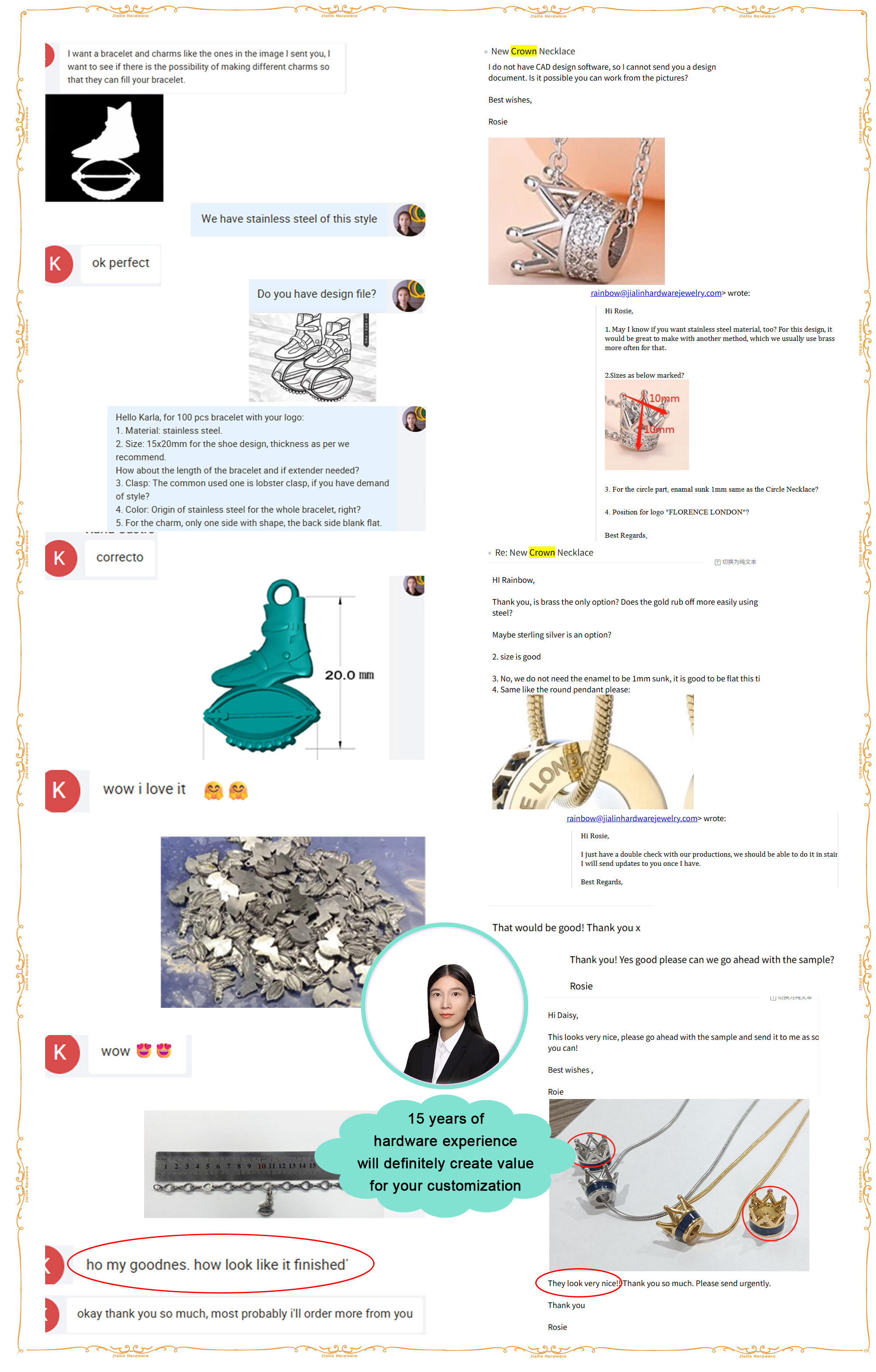 Custom Fine Jewelry|Jialin Hardware