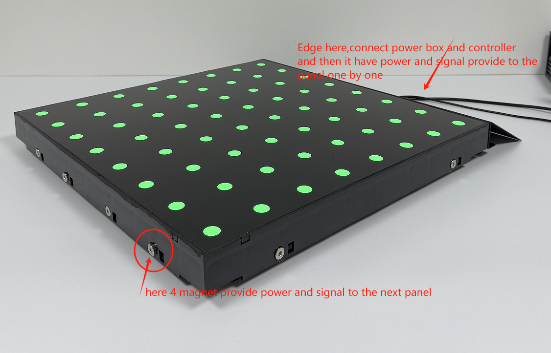 Wired VS Wireless Magnet LED Dance Floor - Guangzhou Hongmei stage ...